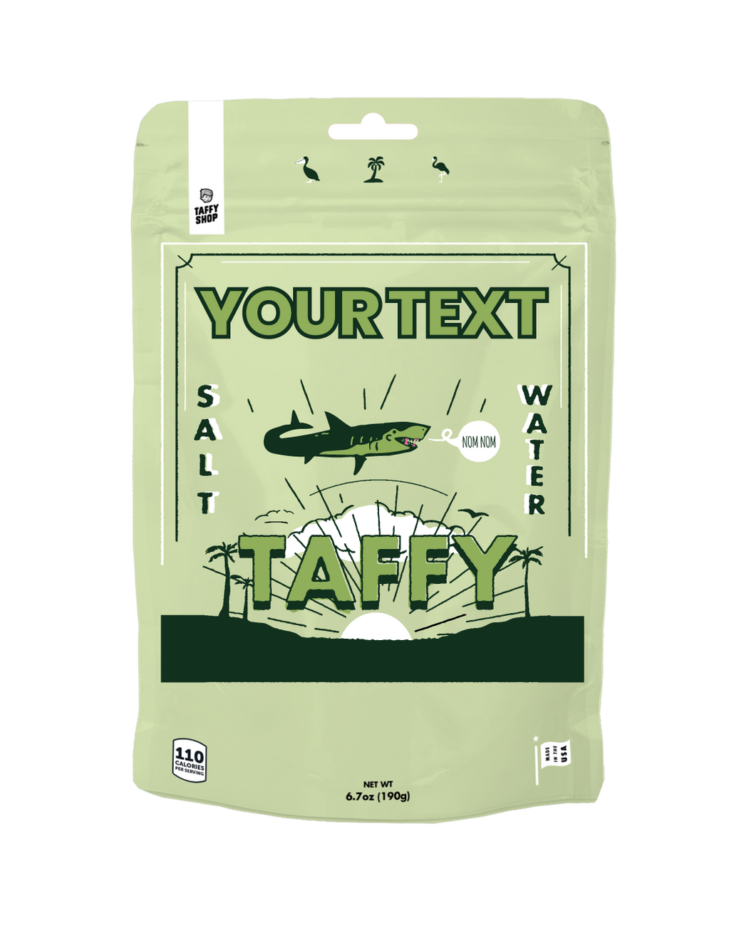 Customizable Taffy Bags in Bulk | Taffy Shop Wholesale
