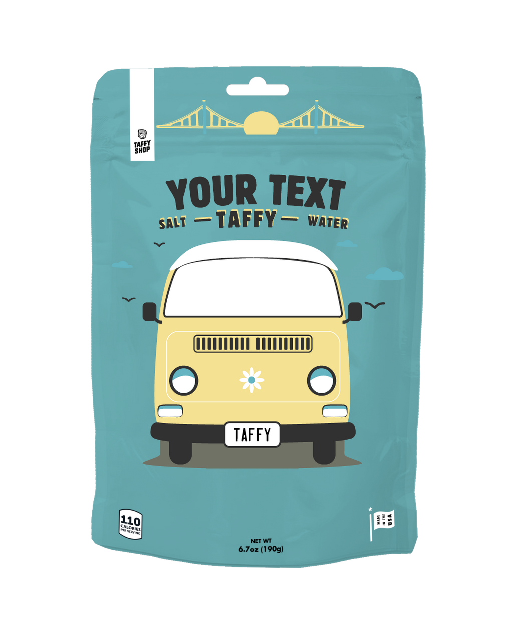 Customizable Taffy Bags in Bulk | Taffy Shop Wholesale