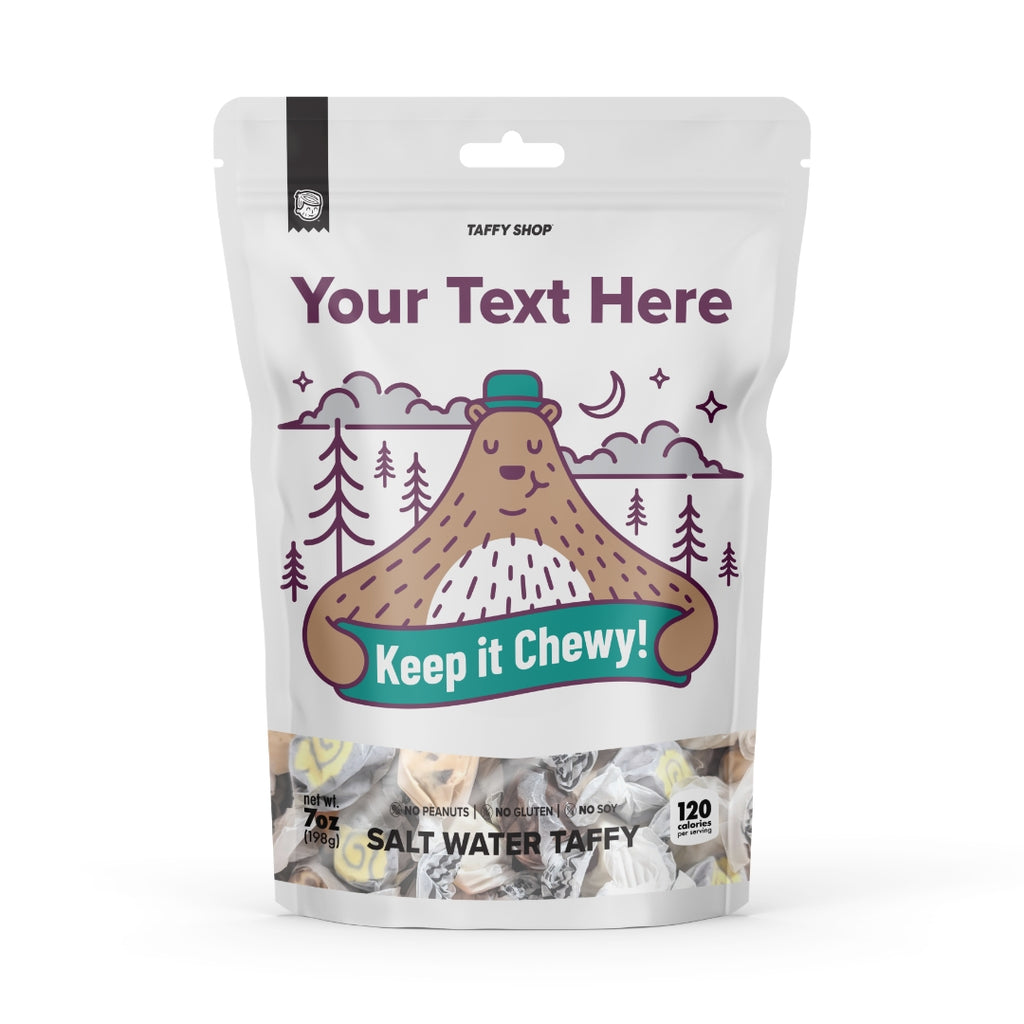 Customizable Taffy Bags in Bulk | Taffy Shop Wholesale