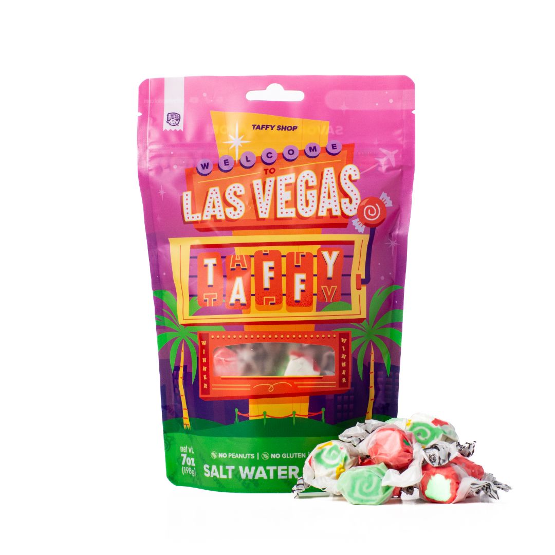 Las Vegas Taffy Bag in Bulk | Taffy Shop Wholesale