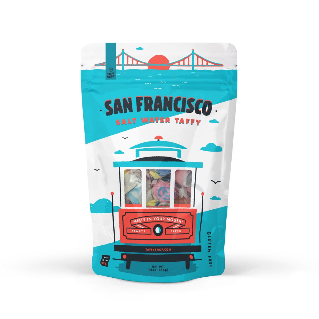 San Francisco Taffy Bag in Bulk | Taffy Shop Wholesale