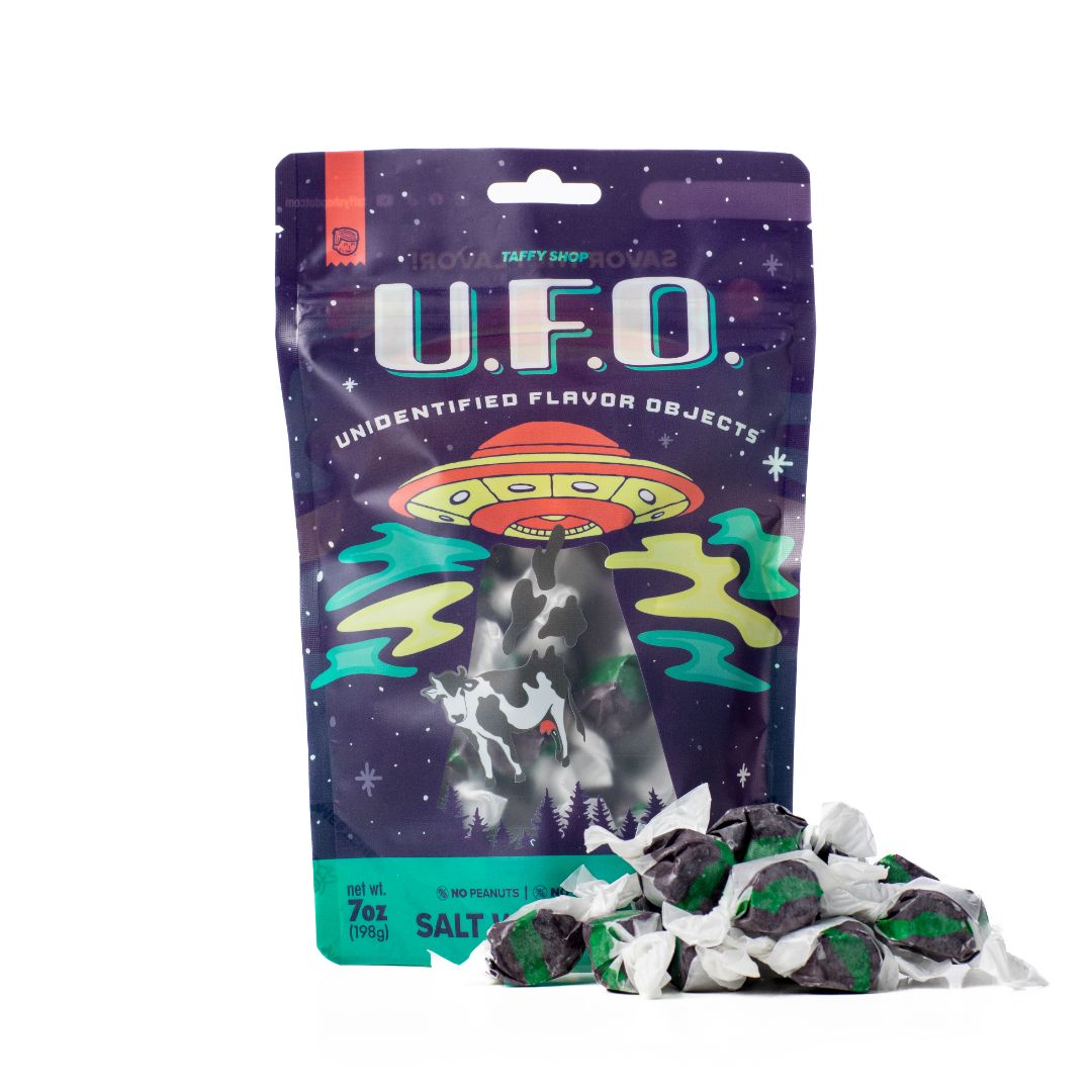 UFO Bag Salt Water Taffy Ready to Go | Taffy Shop Wholesale